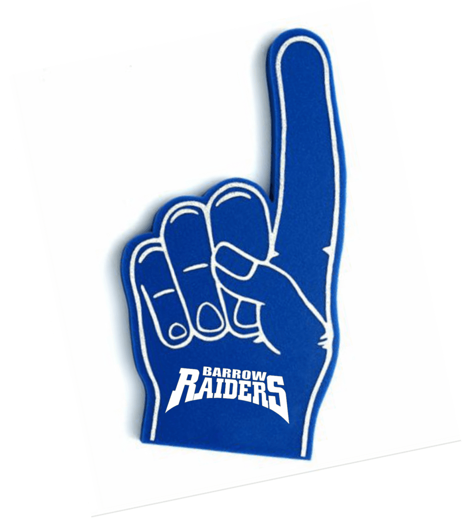Barrow Raiders Foam Fingers - Identity